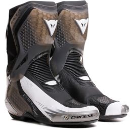 Dainese Torque 4 S Negro Blanco Botas - Chromeburner