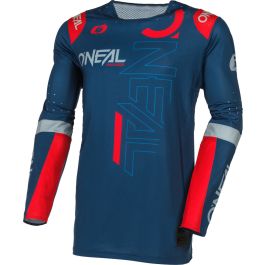 O'NEAL Prodigy Five Three Blue Red Motocross Jersey - Chromeburner
