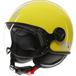 Momodesign FGTR Classic Candy Yellow Jet Helmet - Chromeburner