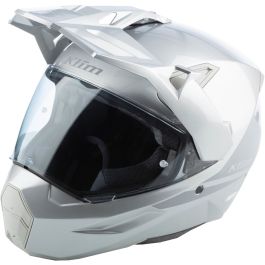Klim X1 Alpha Carbon Grey Full Face Adventure Helmet - Chromeburner