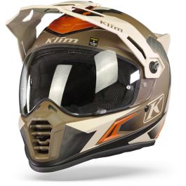 KLIM Krios Pro Helmet ECE Charger Peyote - Chromeburner