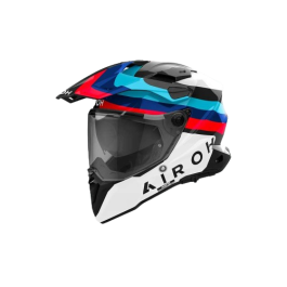 Airoh Commander 2 Doom Black Gloss Adventure Helmet - Chromeburner