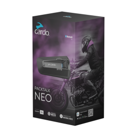 Cardo Packtalk Neo Single Pack - Chromeburner