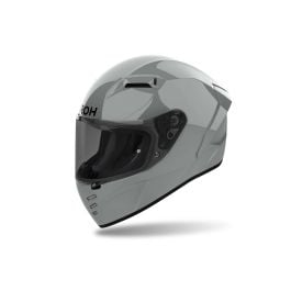 Airoh Helmet Connor Light Gray Full Face Helmet - Chromeburner