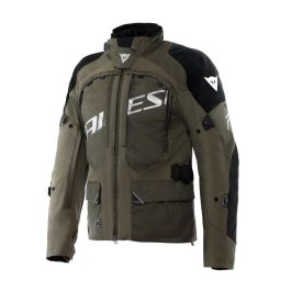 Dainese Springbok 3L Absøluteshell™ Olive Textile Motorcycle Jacket ...