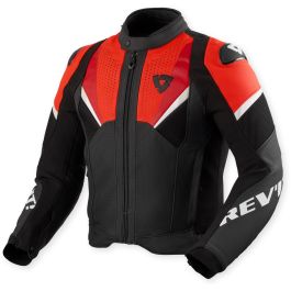 REV’IT! Automate Black Neon Red Jacket - Chromeburner