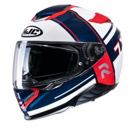 Hjc Rpha 71 Zecha White Red Mc21 Full Face Helmets - Chromeburner