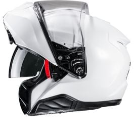 Hjc Rpha 91 White Pearl White Modular Helmets - Chromeburner