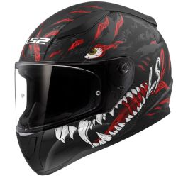 LS2 FF353 Rapid II Kaiju M.Black Red White-06 - Chromeburner