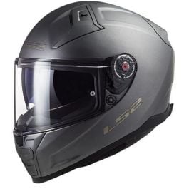 LS2 Ff811 Vector Ii Solid Matt Titanium - Chromeburner