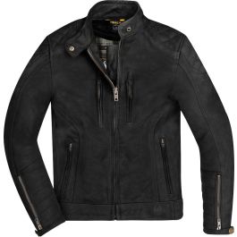 Merlin Mia Ladies Black Leather Motorcycle Jacket - Chromeburner