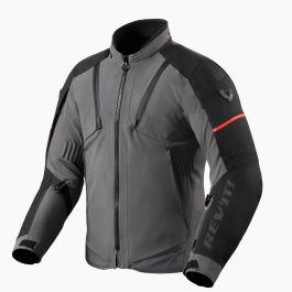 Rev'it! Jacket Inertia H2O Grey Black - Chromeburner