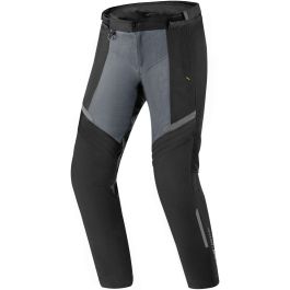 SHIMA Rush 2.0 Vented Waterproof Black Grey Textile Motorcycle Pants ...