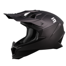 Shot Helmet Lite Solid Black Matt 2.0 - Chromeburner