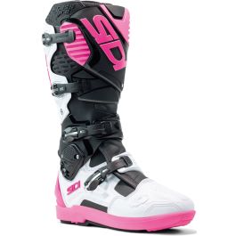 Sidi Crossfire 3 Srs Black White Pink - Chromeburner