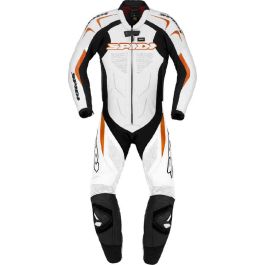 SPIDI SUPERSPORT WIND PRO BLACK ORANGE ONE PIECE RACING SUIT - Chromeburner