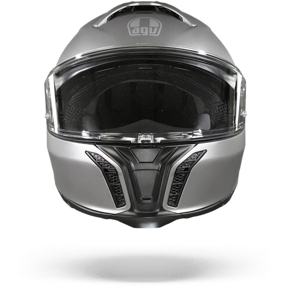 AGV Tourmodular Solid Mplk Luna Grey Matt - Chromeburner