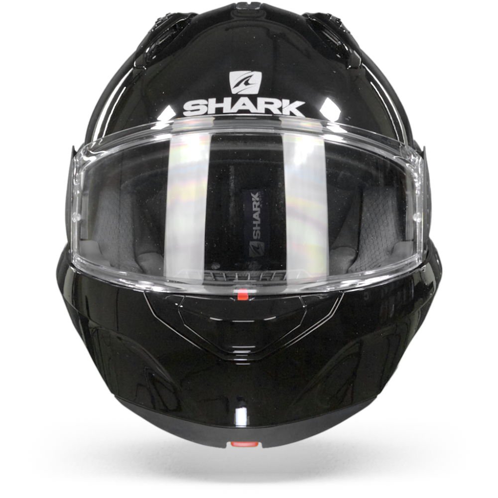 Shark Evo Gt Blank Black Full Face Helmet - Chromeburner